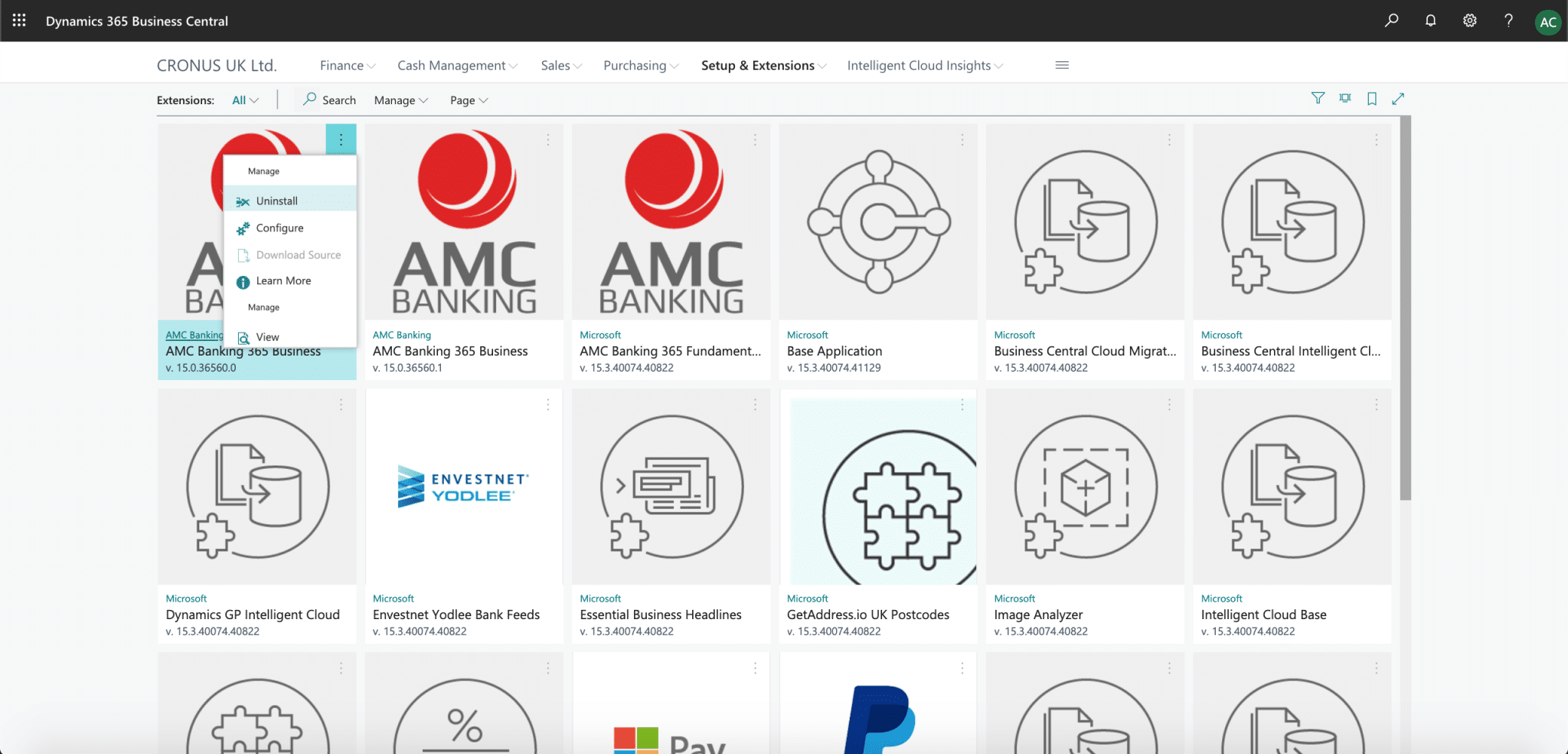 New AMC Banking 365 Business App is now available on AppSource - AMC ...
